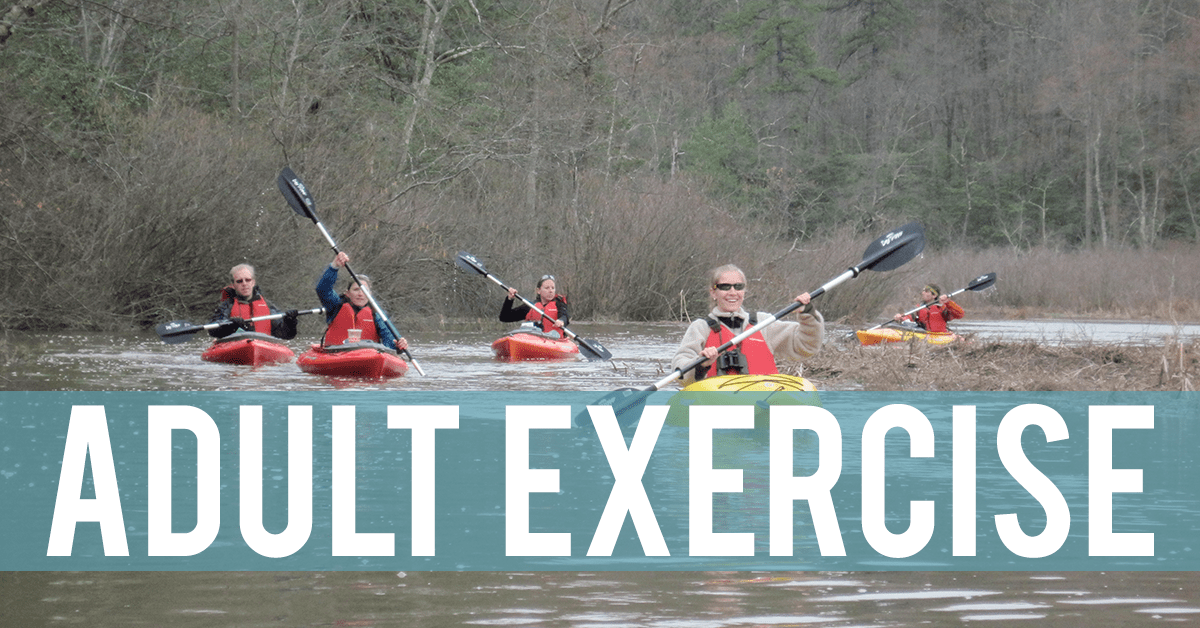 How Much Physical Exercise Do Adults Need? - Terrapin Adventures